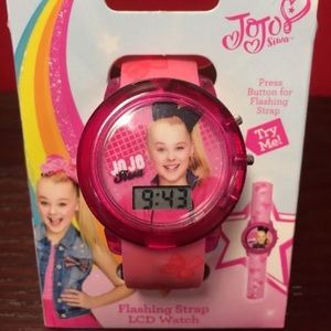 JoJo Siwa | Accessories | Jojo Siwa Flashing Strap Lights Watch Lcd ...